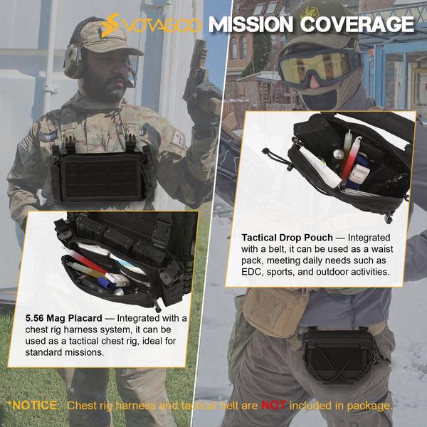 What Makes an Adjustable Tactical Vest with Admin Drop Pouch Different ...