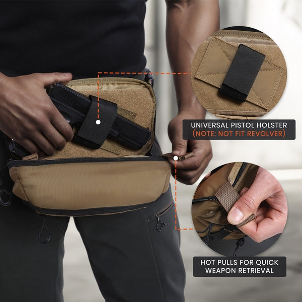 Best EDC Bags for Men with Concealed Carry Options – VOTAGOO Gear