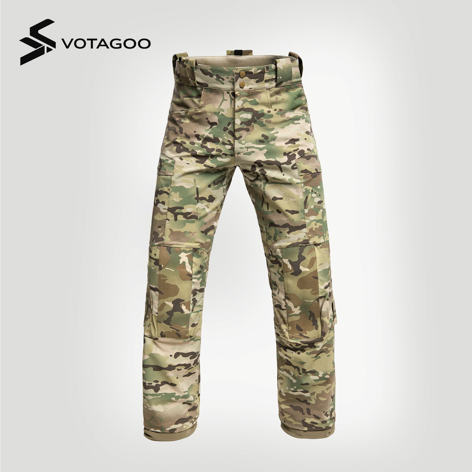 VOTAGOO® Tactical Multi-Purpose Pants with 4-Way Stretch Infrared Prot ...